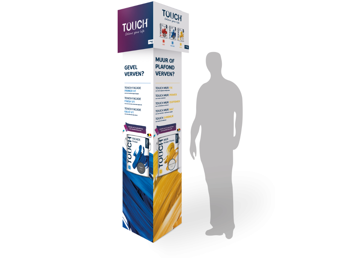 A touch of branding by Libert Paints | D'M&S Communications