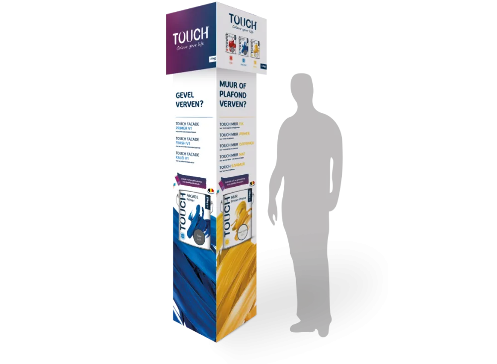 A touch of branding by Libert Paints | D'M&S Communications