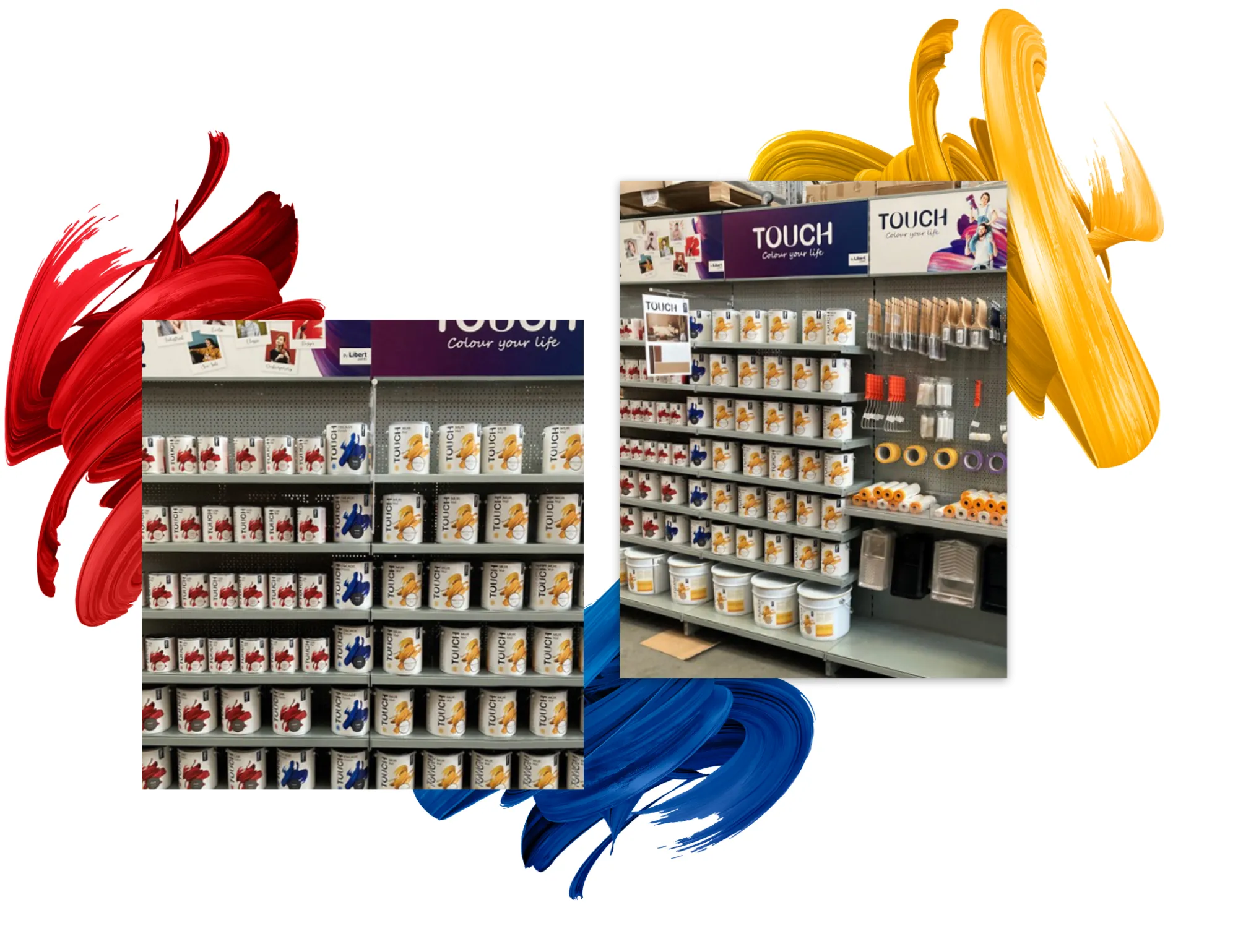 A touch of branding by Libert Paints | D'M&S Communications