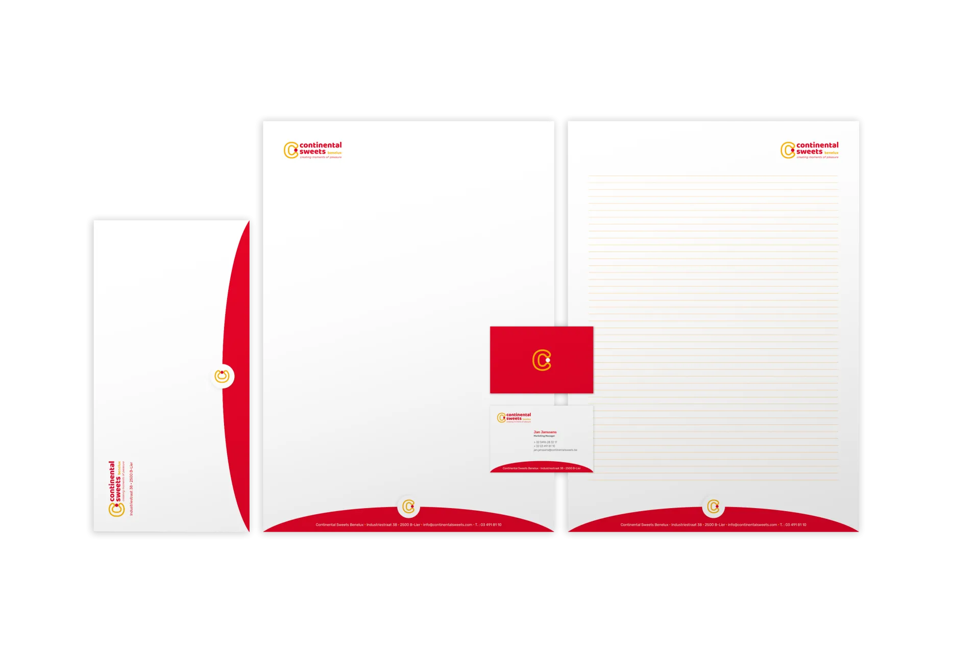 Soft rebranding for Continental Sweets | D'M&S Communications